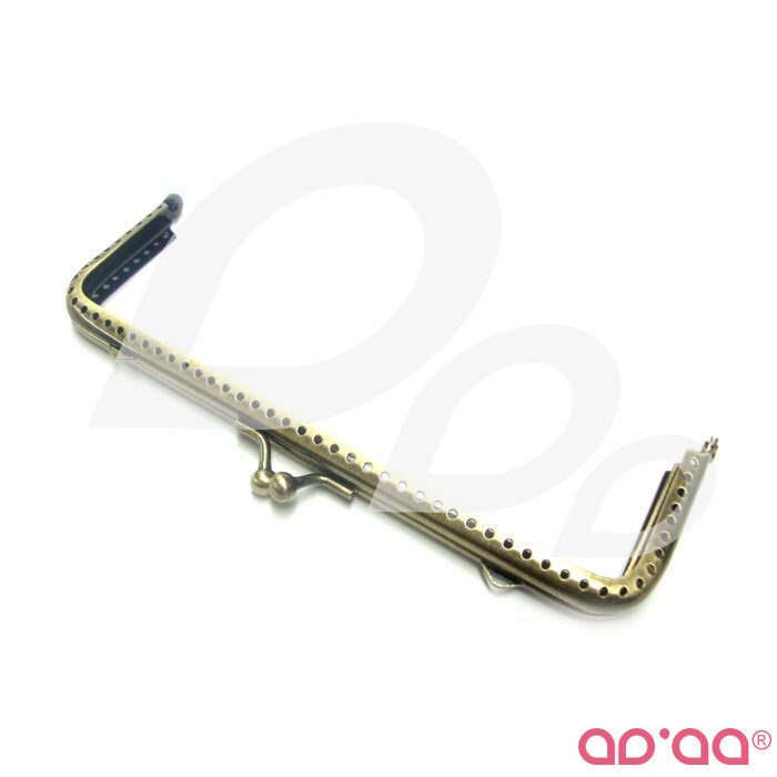 Fecho metálico 15cm - bronze - Retrosaria