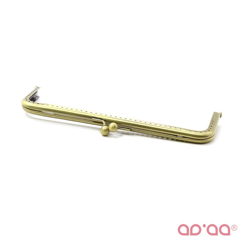 Fecho Metálico 20cm - Bronze - Retrosaria